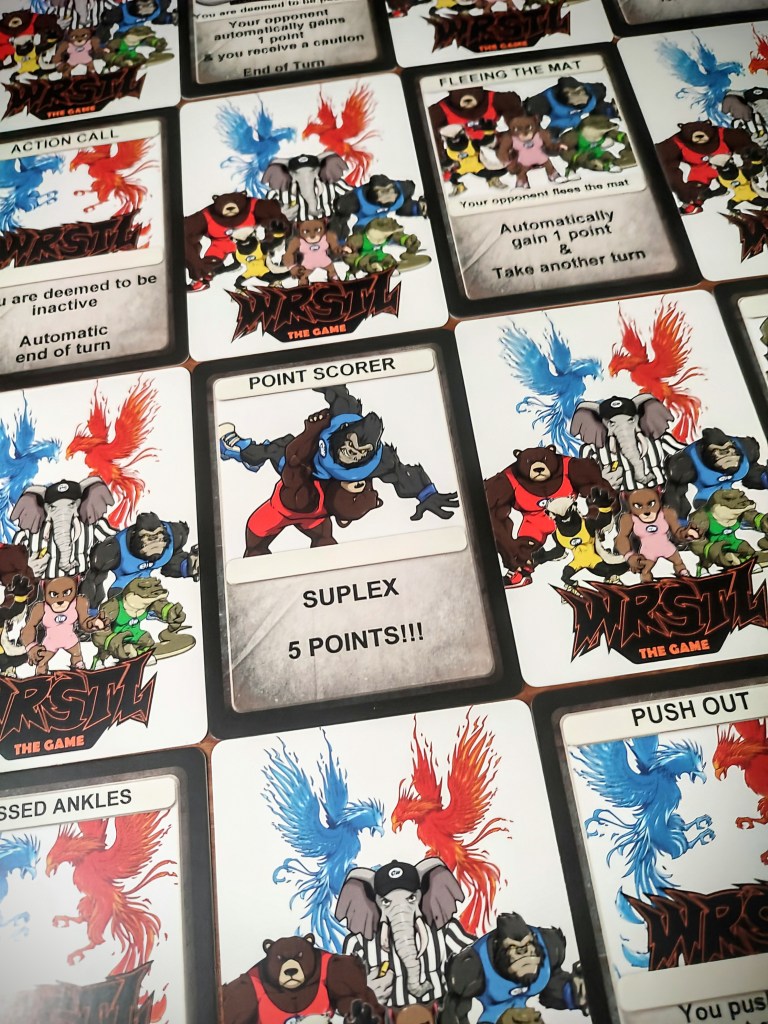 WRESTL – Review – Our Board Game Life